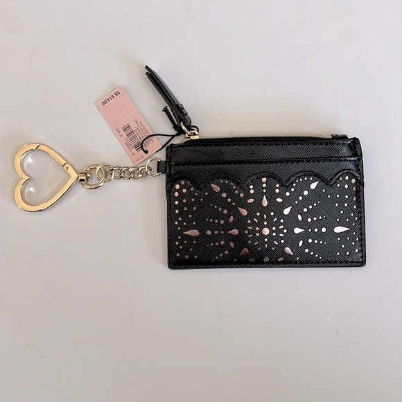 Victoria's Secret | Accessories | Victorias Secret Black Laser Cut Key ...